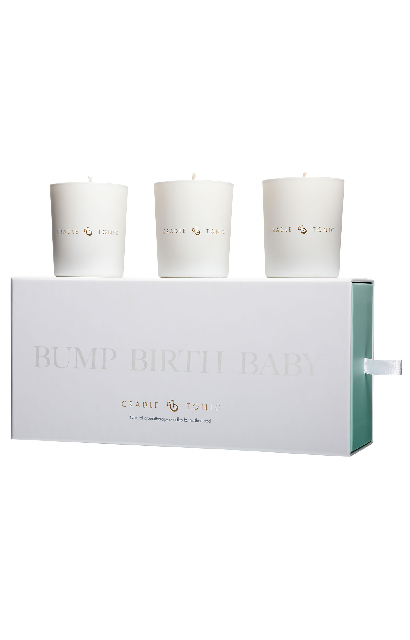 CRADLE AND TONIC Mini Candle Gift Set 3 x 75g - Maternity Wedding ...